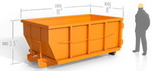 10 Yard Roll Off Dumpsters - The Dumpster Rental Guys