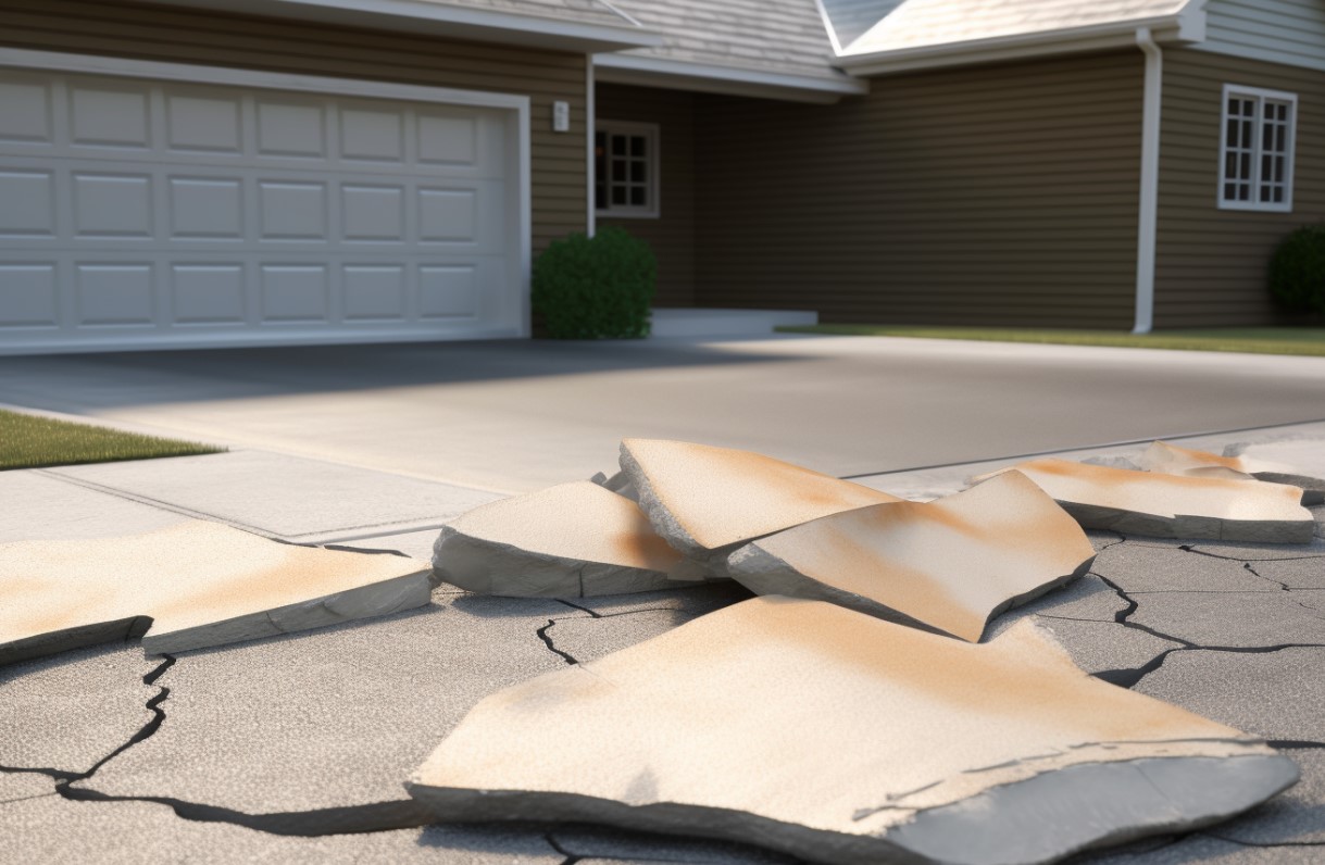 Dumpster Driveway Damage: Prevention & Solutions - The Dumpster Rental Guys